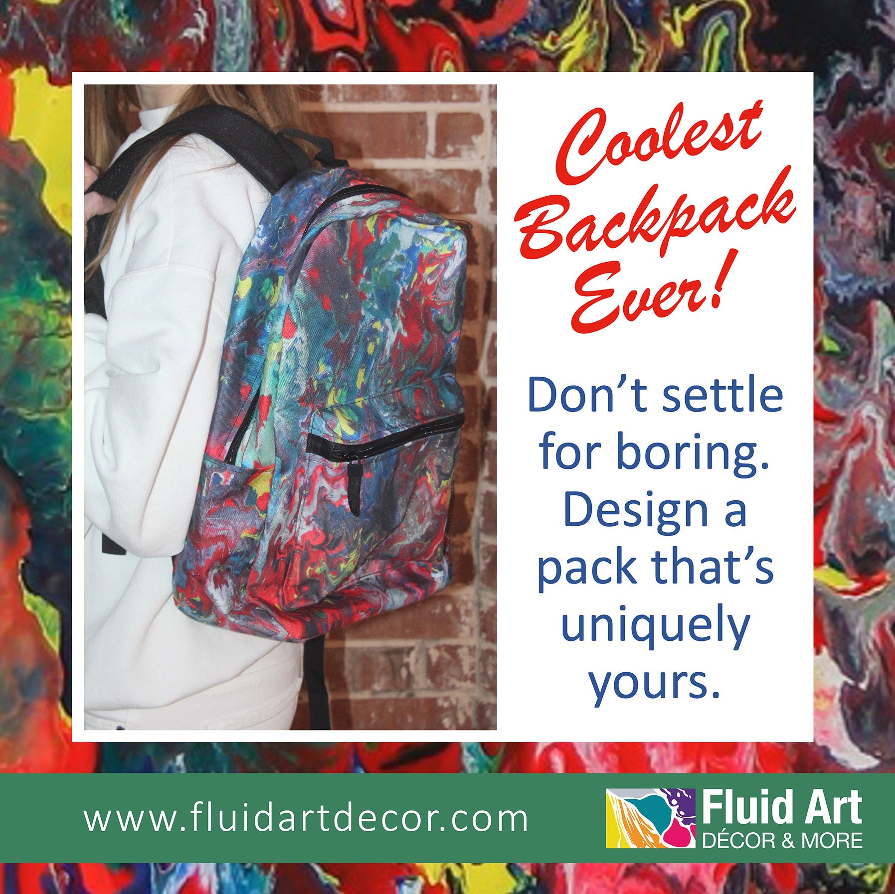 Coolest Backpack Ever – FluidArtDecor